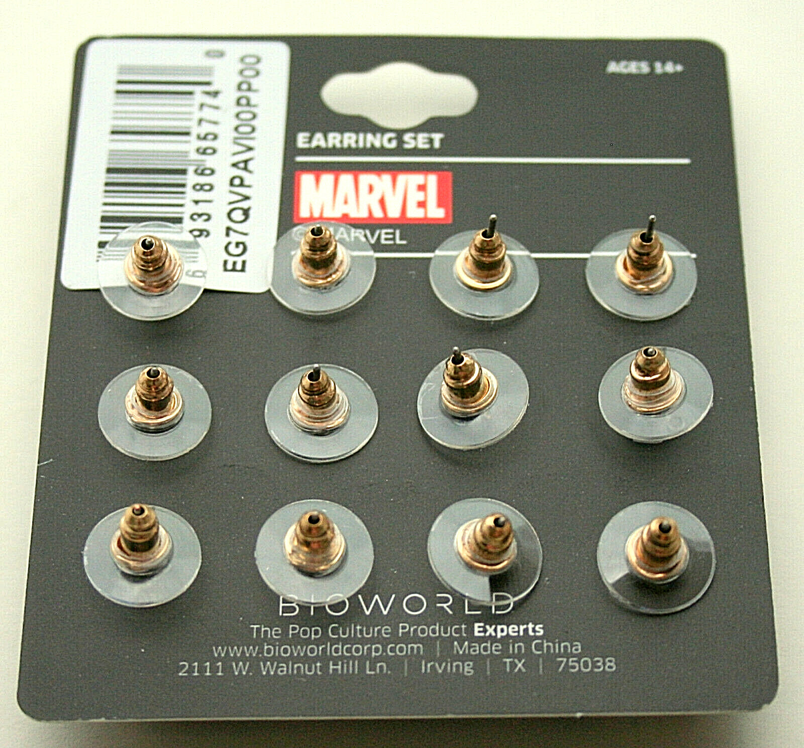 6 Pair Marvel Comics Avengers Infinity War Gauntlet Stones Earring Set ...