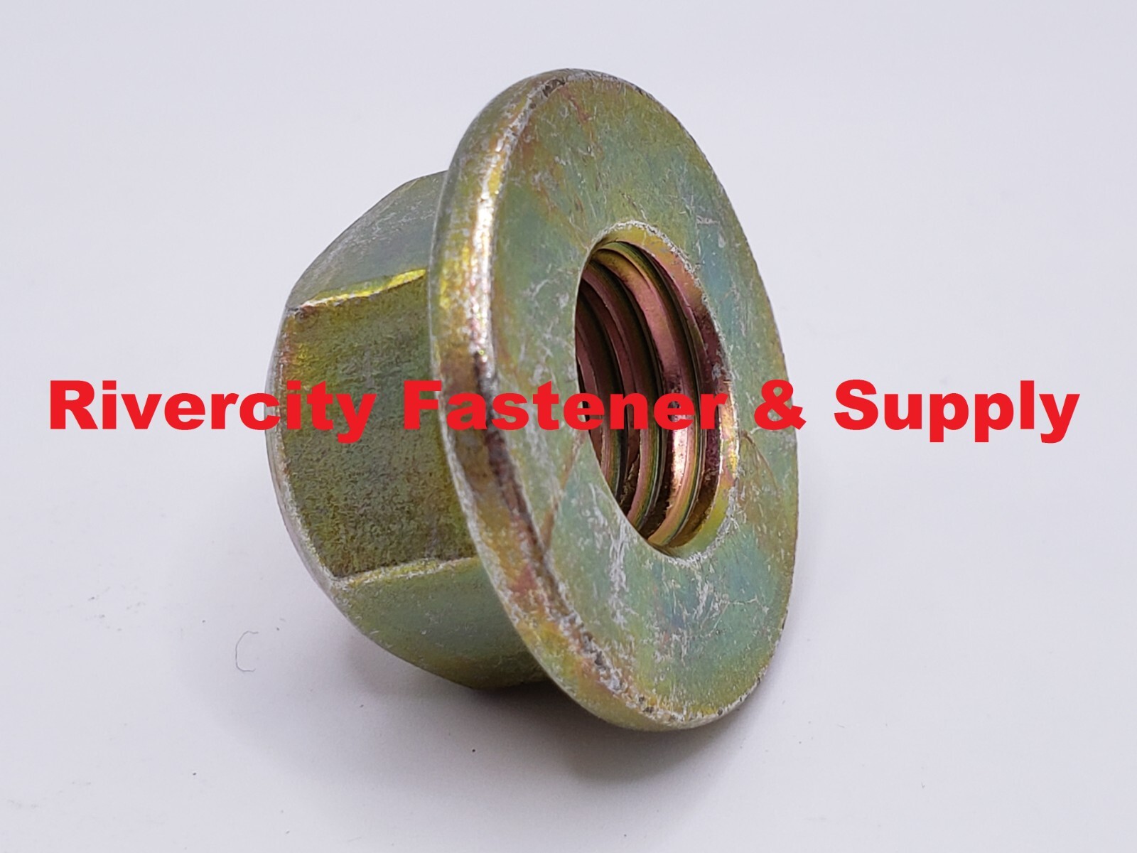 5/8-11 Grade 8 All Metal Flange Lock Nuts 5/8x11 Top Lock Nuts 5/8 x 11 ...