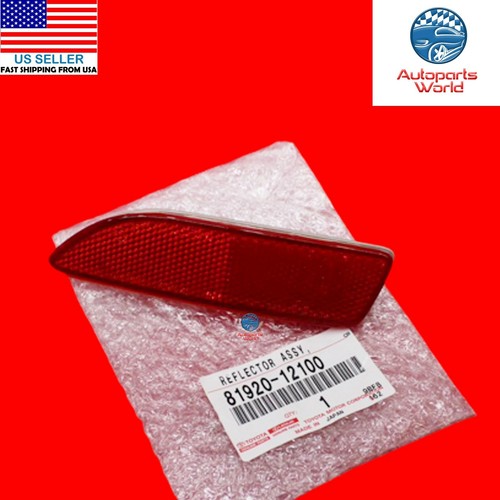 GENUINE TOYOTA 11-13 COROLLA|11-17 CT200h LEFT DRIVER REAR REFLECTOR ...