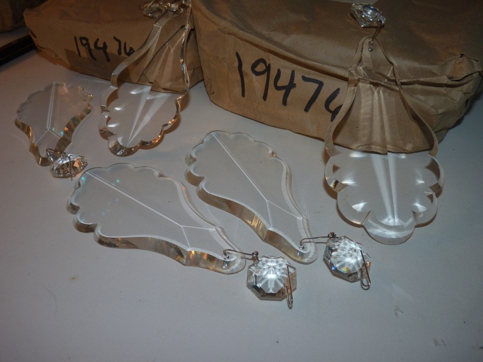 40 80's Czech. Cut Lead Glass Prisms, Chandelier Crystals. Suncatchers ...