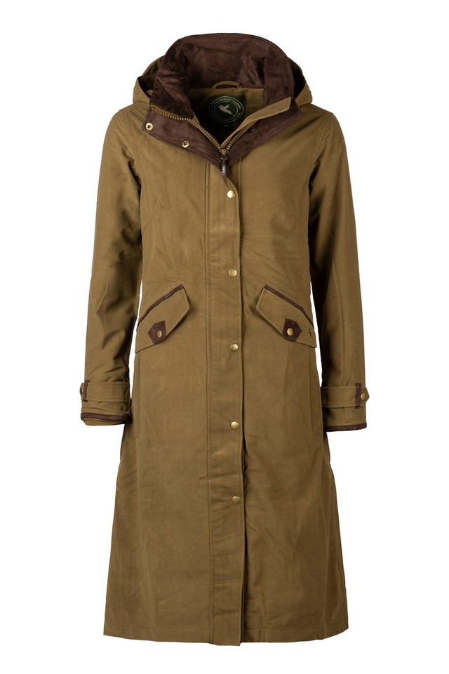 Ladies Long Riding Coat Women's Equestrian Full Length Waterproof ...