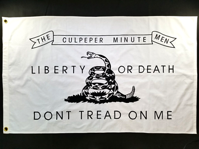 Minute Men Gadsden Flag Don't Tread On Me, Gadsden Flag Unique Design,