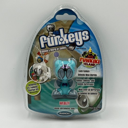NEW UB Funkeys Blue Webley Sealed in Package Funkiki Island Radica ...