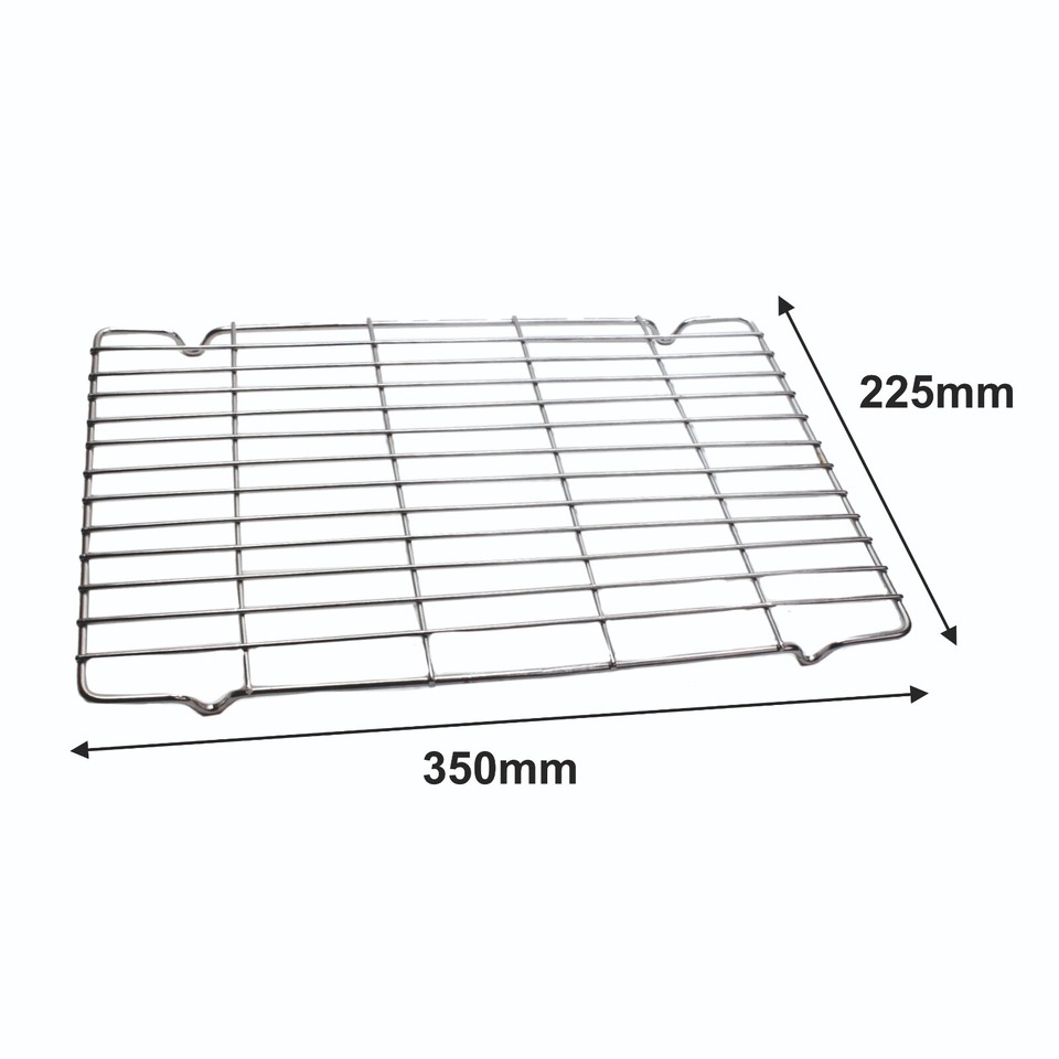 Stainless Steel Cooling Rack Tray Baking Roasting Wire Rack cm grill ...