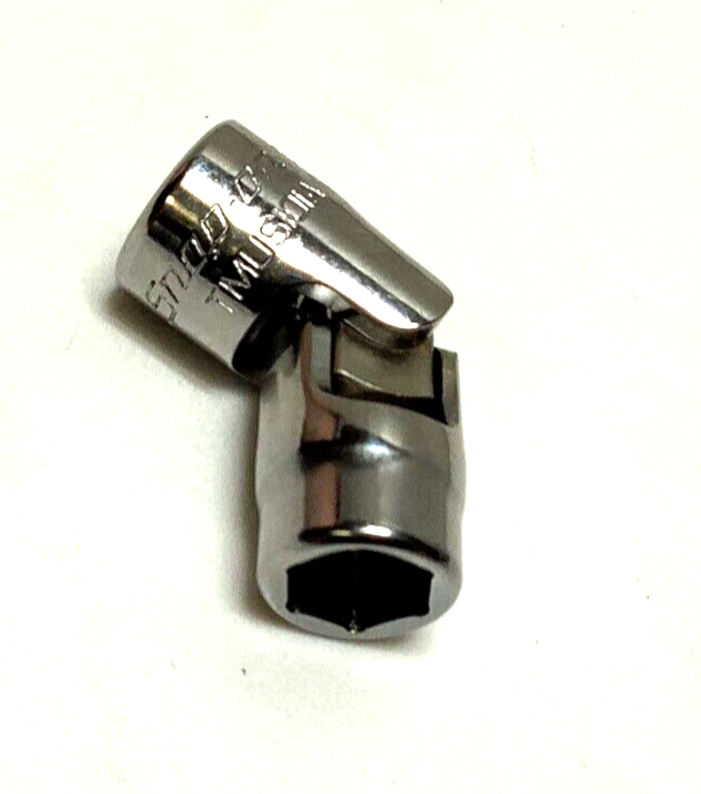 Snap-on 1/4" Drive 5/16" SAE Chrome 6-point Swivel Socket TMUS101A ...