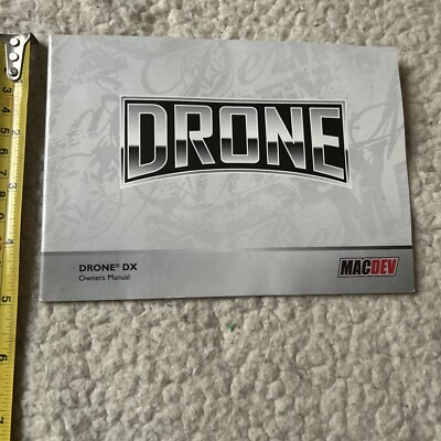 MACDEV Drone DX Paintball Owners Manual | eBay