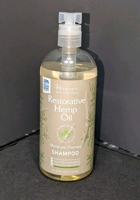 Renpure Restorative Hemp Oil Plant Based Moisture Therapy Shampoo 24oz ...