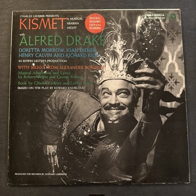 Kismet: A Musical Arabian Night with Alfred Drake 12" Vinyl LP Record ...