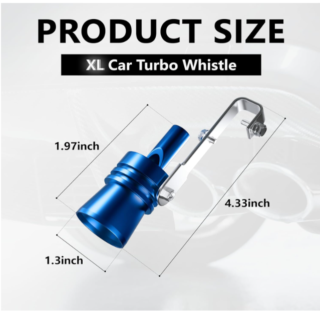 Car Turbo Sound Whistle，Exhaust Sound Enhancer，Turbo Sound Whistle ...