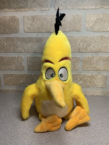 Angry Birds Movie Chuck Yellow Talking 11” Plush Stuffed Animal Toy ...