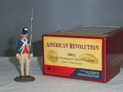 BRITAINS 18012 AMERICAN REVOLUTION GEORGE WASHINGTON'S BODYGUARD TOY ...