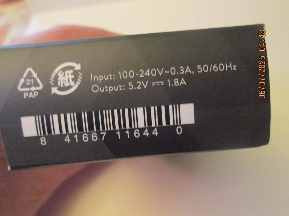 Amazon 9W Official OEM USB Charger and Power Adapter for Fire, Echo ...