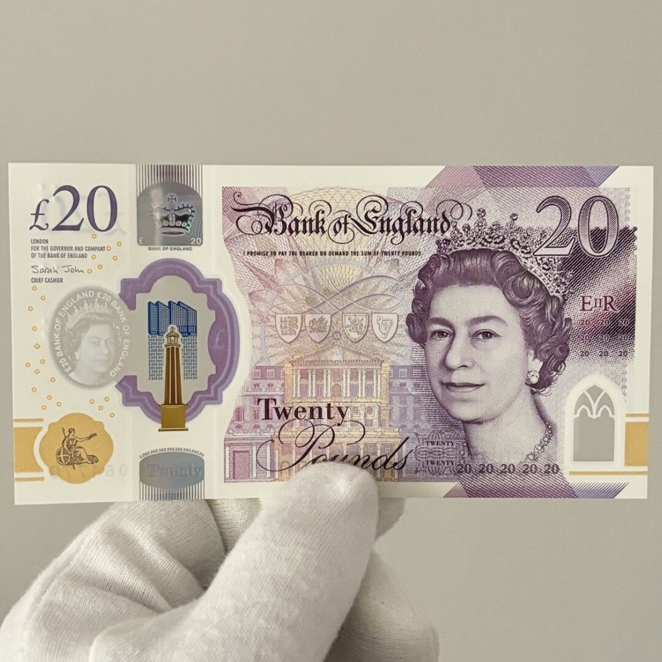 Uncirculated King Charles III & Queen Elizabeth II £20 Bank Notes | eBay UK