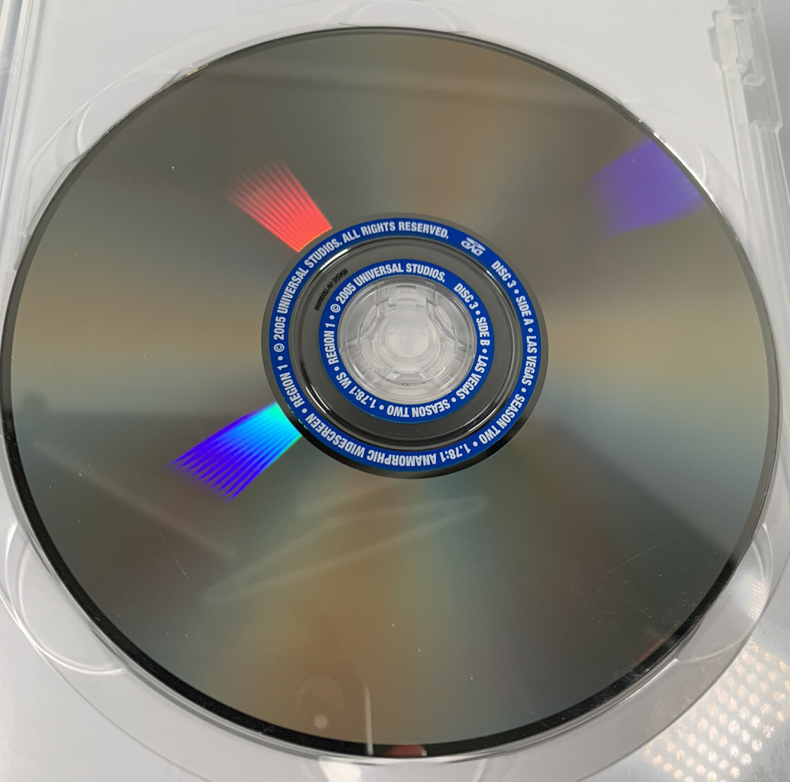 Las Vegas: Season Two 2 (DVD, 2005, 3-Disc Set) Uncut & Uncensored NBC ...