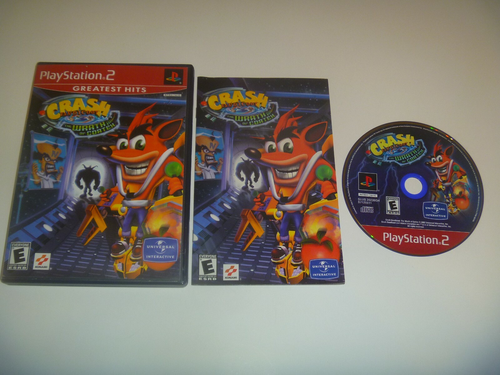 Crash Bandicoot Wrath Of Cortex Ps2