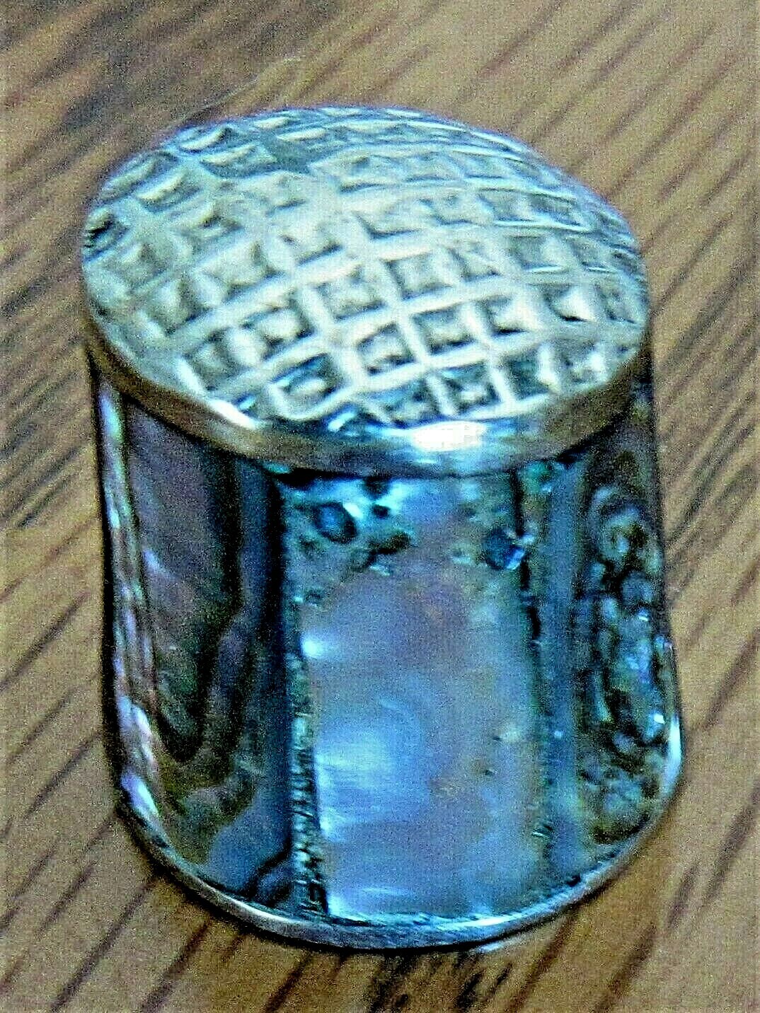 Vintage Thimble Abalone/Mother of Pearl | eBay