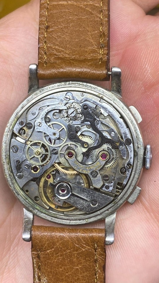 Vintage Girard-Perregaux Chronograph Valjoux 22 From 1940c | eBay