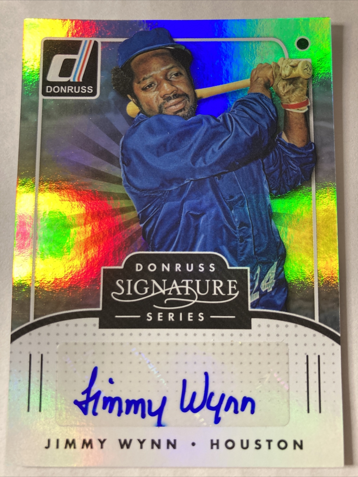 2016 Panini Donruss Signature Series Jimmy Wynn #SGS-JI Auto ⚾️ Houston ...