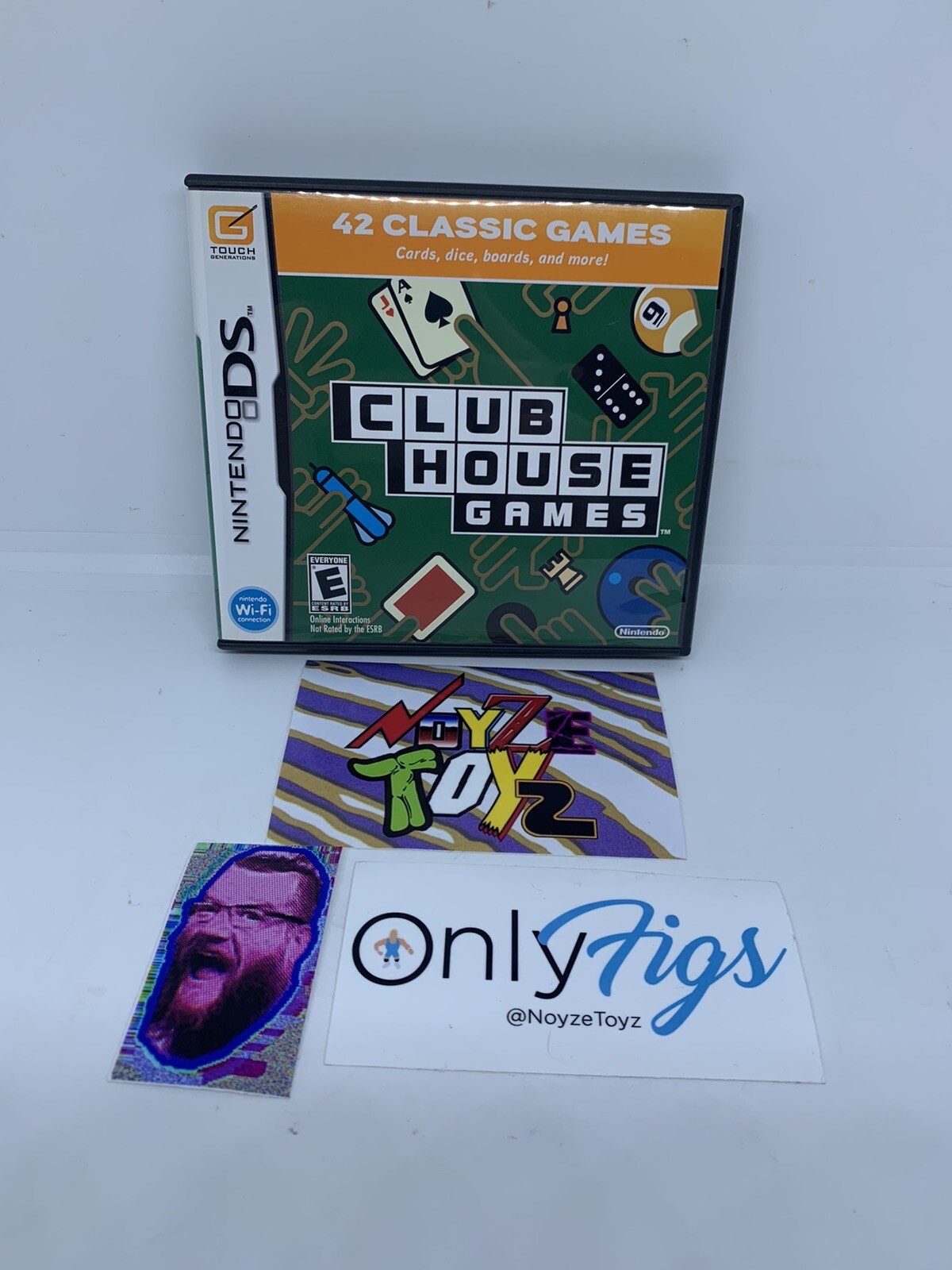 Clubhouse Games (Nintendo DS, 2006) Complete W/ Manual CIB TESTED Works ...