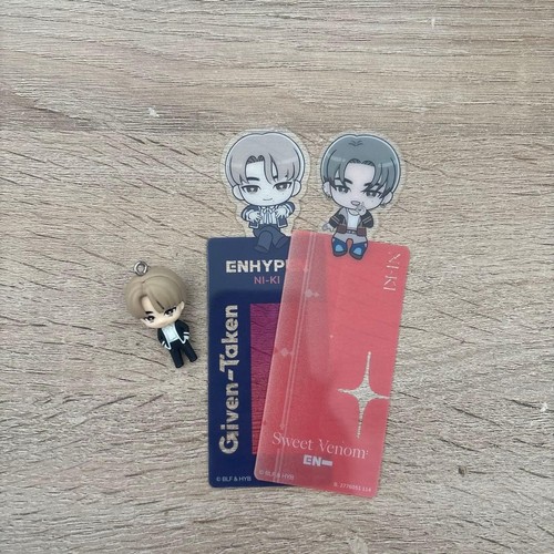 ENHYPEN Niki Gacha Gacha Keychain Bookmark | eBay