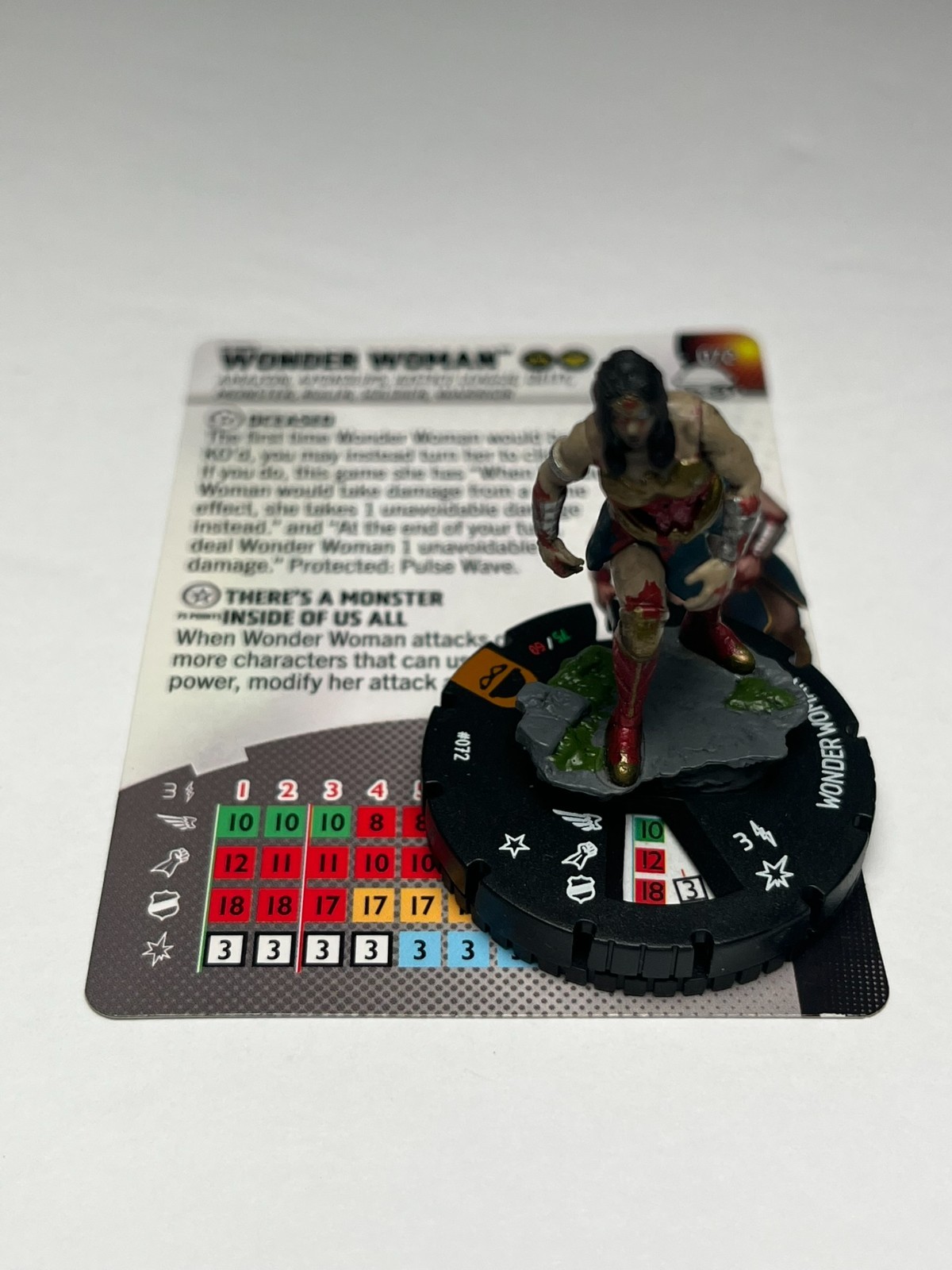 Heroclix Dceased Wonder Woman 072 - DC - Notorious Set | eBay