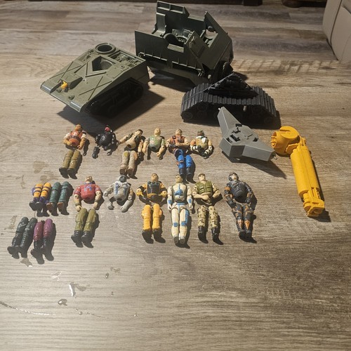 Vintage Gi Joe Figures, Parts, And 1 Vehicle Lot | eBay