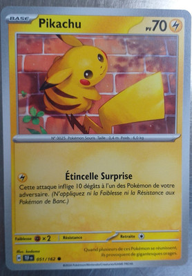 Pokémon Card Temporal Forces Pikachu 051/162 | eBay