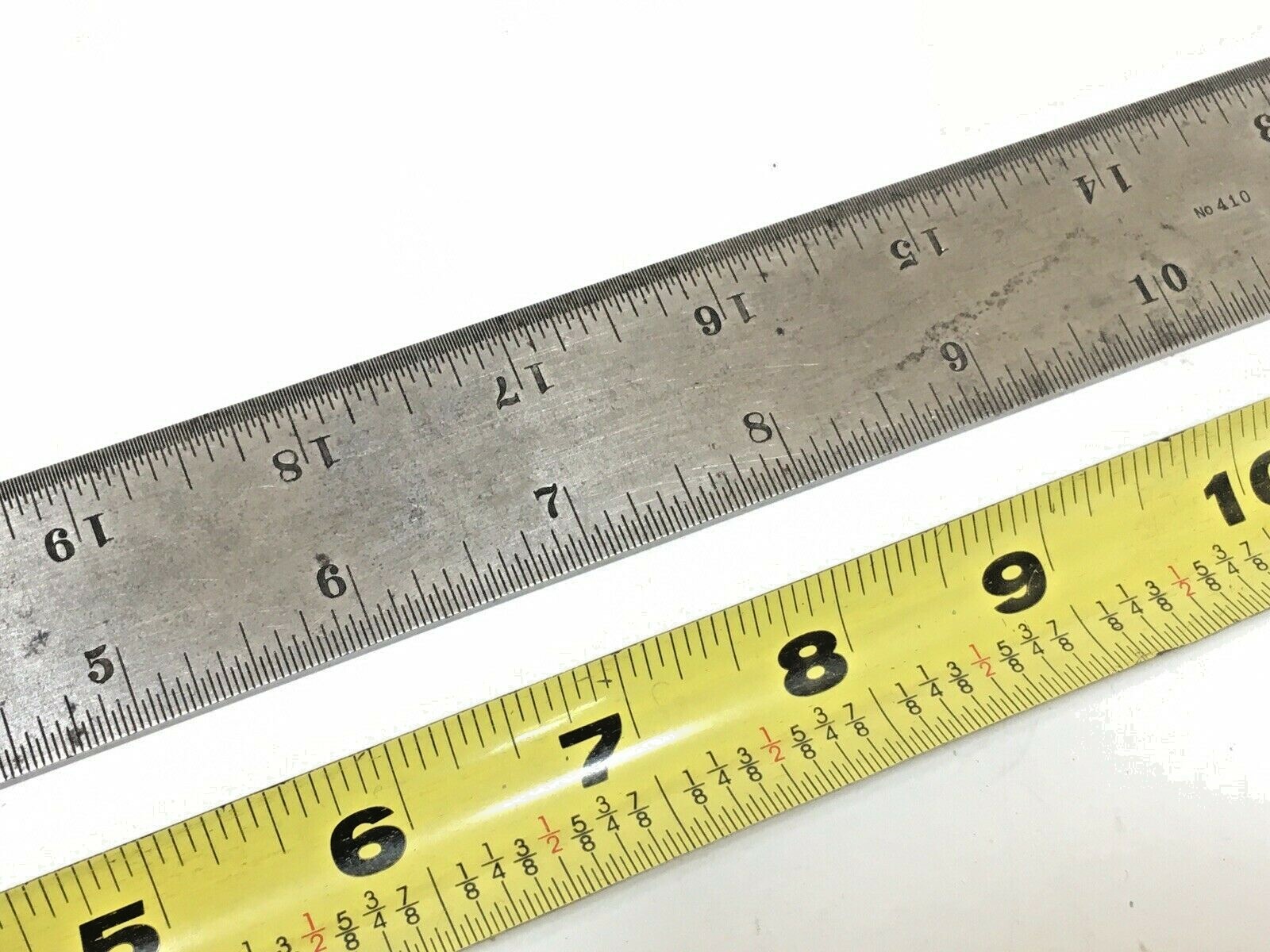 VINTAGE L.S. Starrett No. 410 Tempered 24" Machinists Ruler | eBay