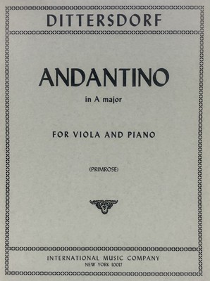 Andantino A major Viola, Piano | eBay Australia