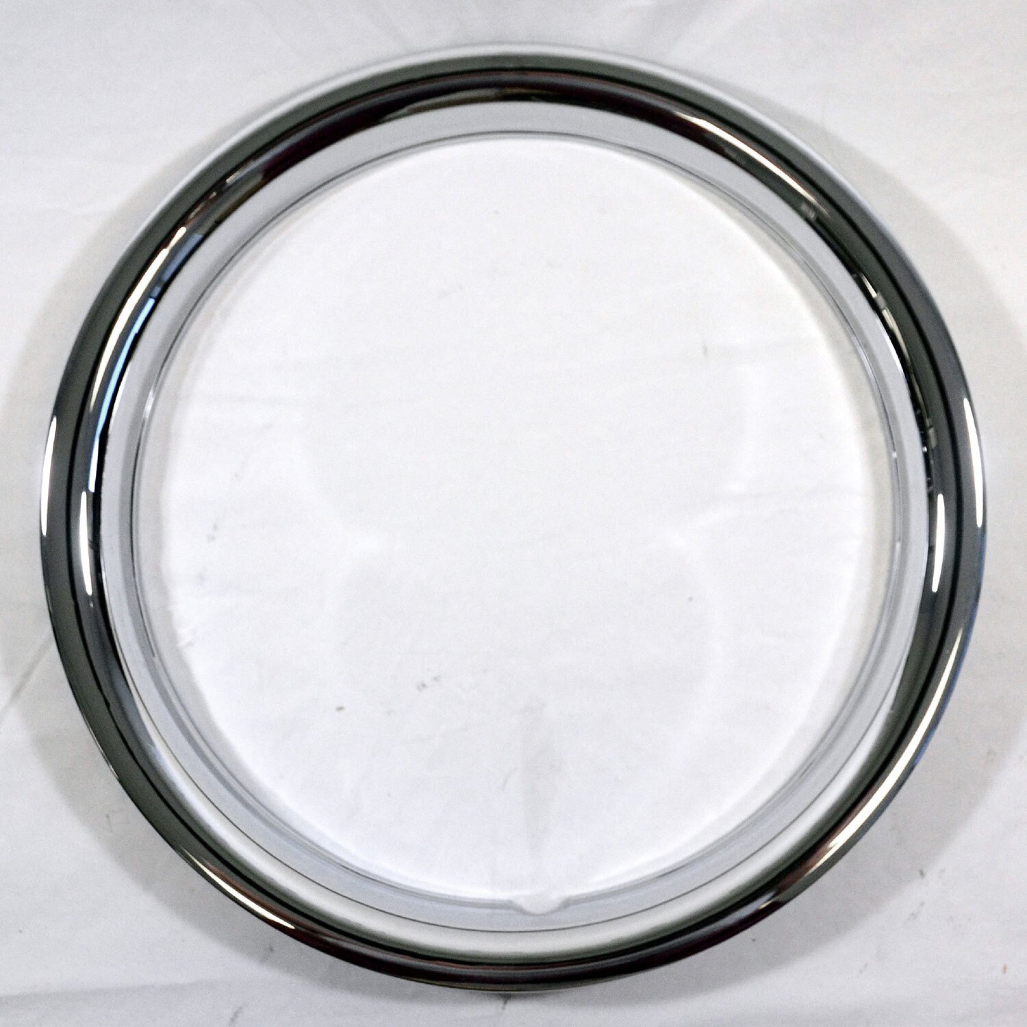 SET OF 4 13" CHROME WHEEL TRIM RINGS BEAUTY RIM RING GLAMOUR BANDS ...