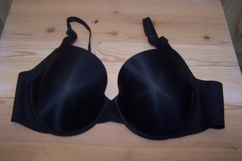 Warners No Side Effects Bra 38B Underwire Satin Padded Cups Back ...