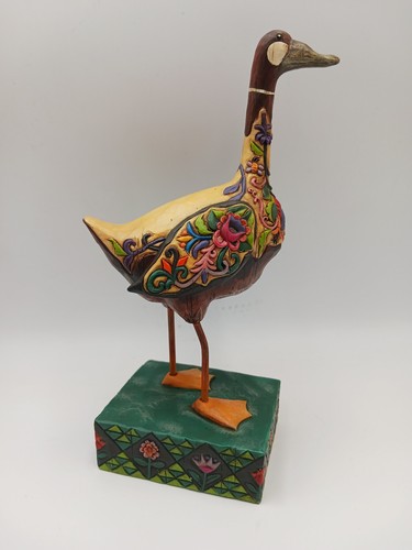 Jim Shore Heartwood Creek Lady Of The Lake Goose Figure 2003 NEW IN BOX ...