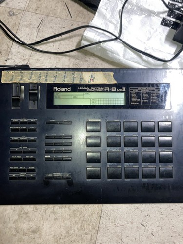 ROLAND R8 MkII DRUM MACHINE Rare Parts Only Vtg | eBay