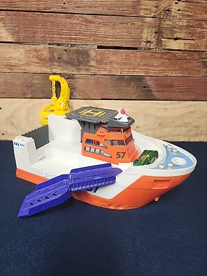 Matchbox - Mission Marine Rescue Shark Ship - BFN57 - Mattel 2013 - No ...