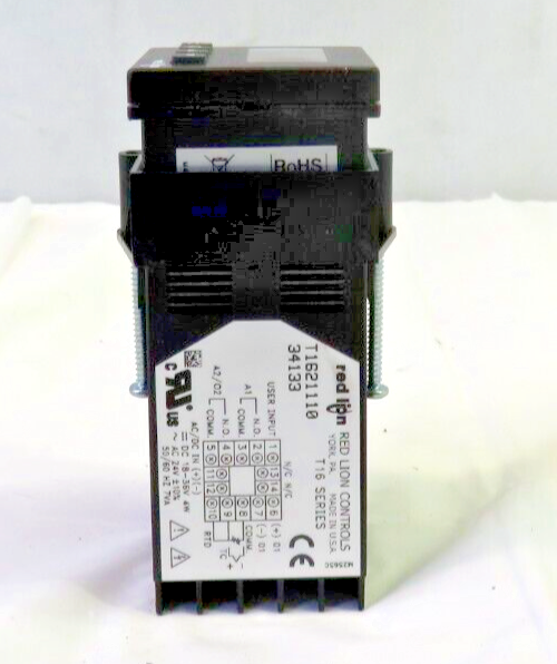 RED LION T16 Series Temperature Controller T1621110, FOR PARTS/ REPAIR ...