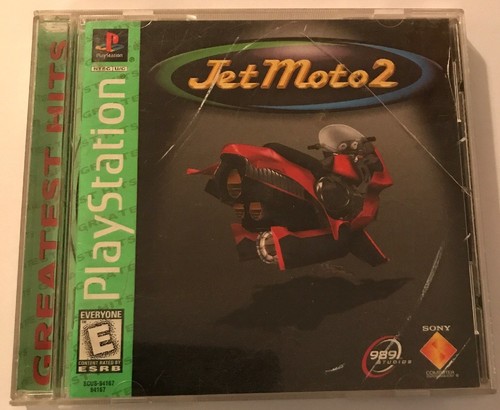 Jet Moto 2 PlayStation 1 PS1 Greatest Hits Tested Works Complete With ...