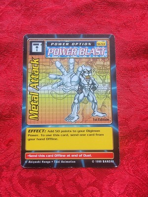 Bandai Digimon Trading Card Starter Deck 1 Metal Attack St-53 1st ...