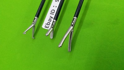 3pc Laparoscopic Right Angle/Debakey/Plan Grasper 5mmx330mm Reusable ...