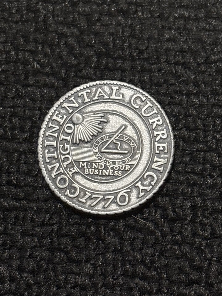 Continental Currency Copy 1776 Token Fugio Commemorative Coin USA | eBay