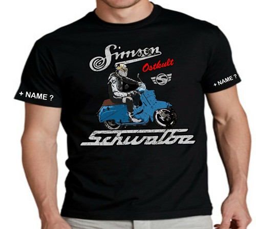 T-Shirt Simson Schwalbe Logo Design Die Legende Weltkulturerbe KR51 Ostkult 17 | eBay.de