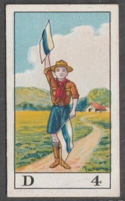 04, B.A.T., British American Tobacco, Boy Scout Signaling, 1922, No D-4 ...