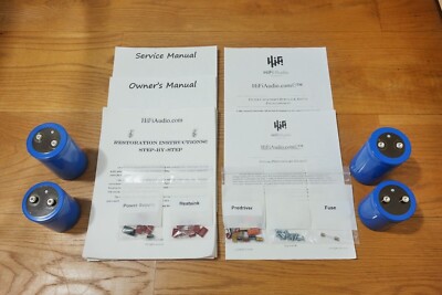 Soundcraftsmen A5002 amp restoration repair upgrade kit capacitor recap ...