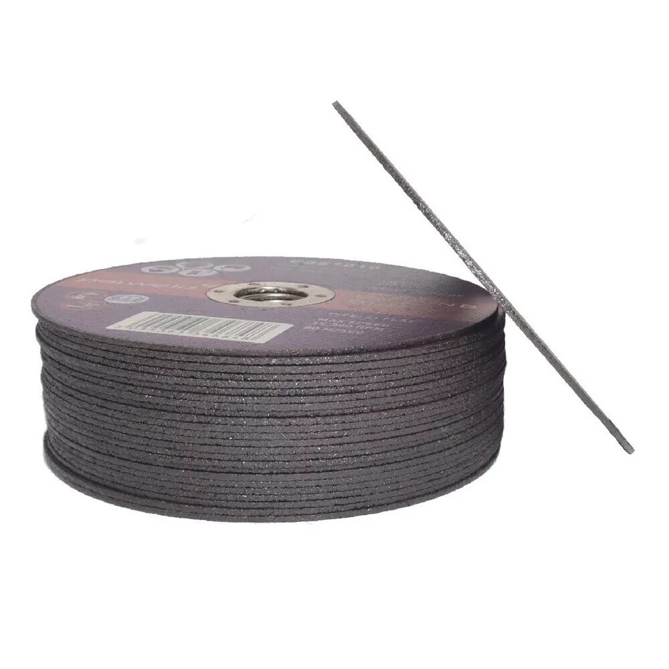 100mm 4" Angle Grinder Discs Slitting Discs 16mm Bore Parweld (50 PACK ...