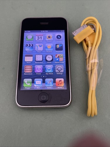Apple iPhone 3GS 8GB Black (AT&T) A1303 (GSM) Collectible | eBay