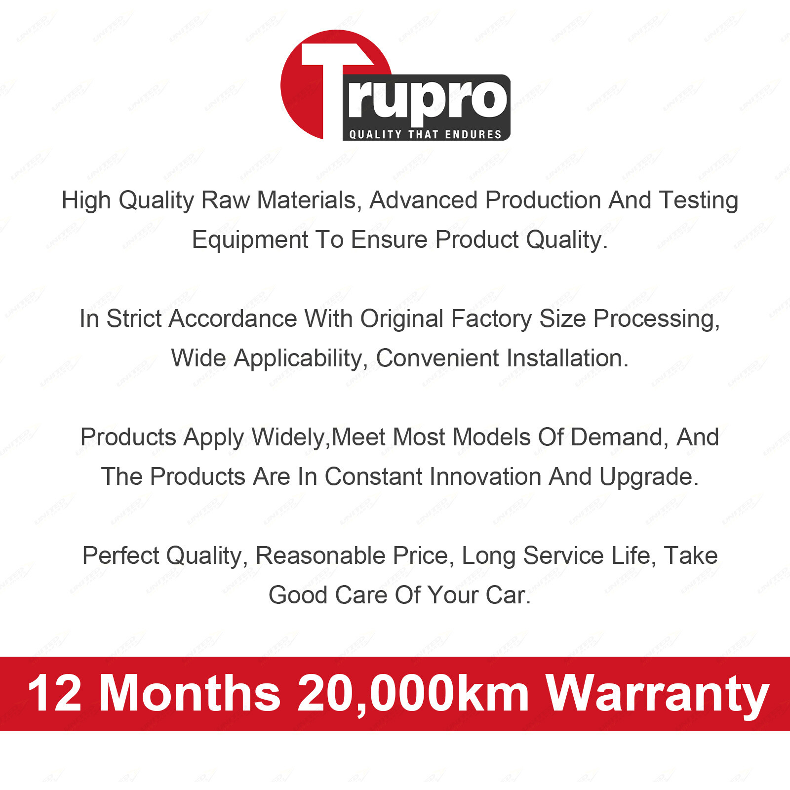 1 Pc Trupro Front Lower LH Control Arm for Renault Clio MK2 Kangoo X76 ...