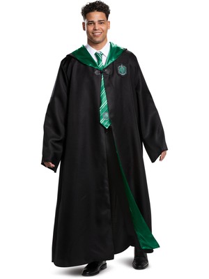 Adult's Harry Potter Slytherin Student Robe Deluxe Men's Costume | eBay