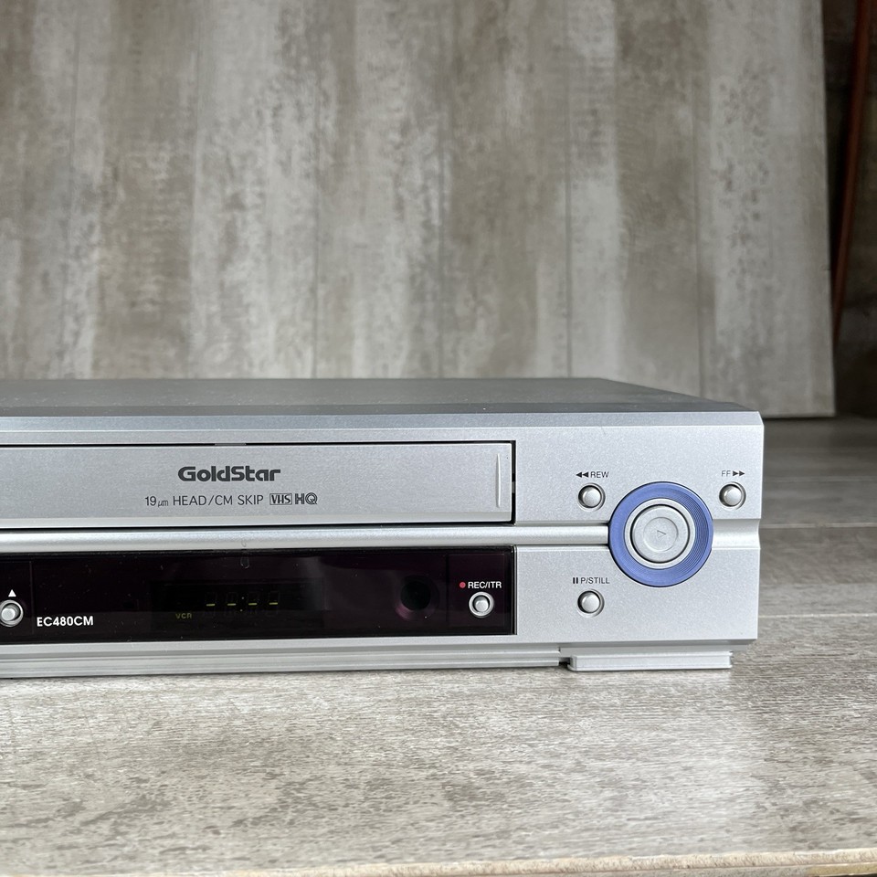 GOLDSTAR VCR VHS Player/Recorder EC480CM Tested | eBay