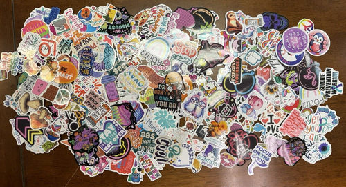 25/50/100/200/300 Stickers Bomb Laptop Luggage Decals Dope Sticker Pack ...