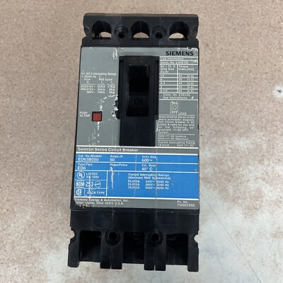 ITE Siemens Circuit Breaker ED63B050 SEE PICS | eBay