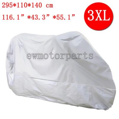 3XL Silver Motorcycle Cover For Harley Davidson Street Glide Touring | eBay